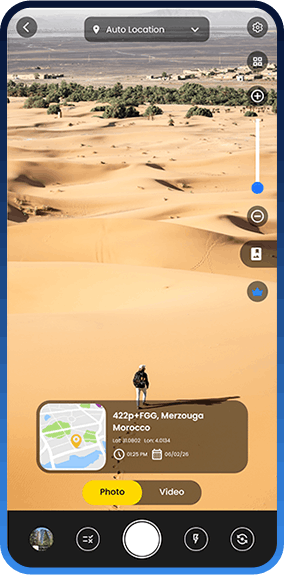 Free GPS Map Camera App: Timestamp Camera & Photo Location Proof