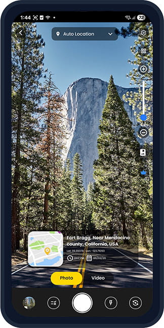 Free GPS Map Camera App: Timestamp Camera & Photo Location Proof